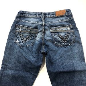 Vigoss | Jeans | Vigoss Low Rise Stretch Distressed Cuffed Capris ...